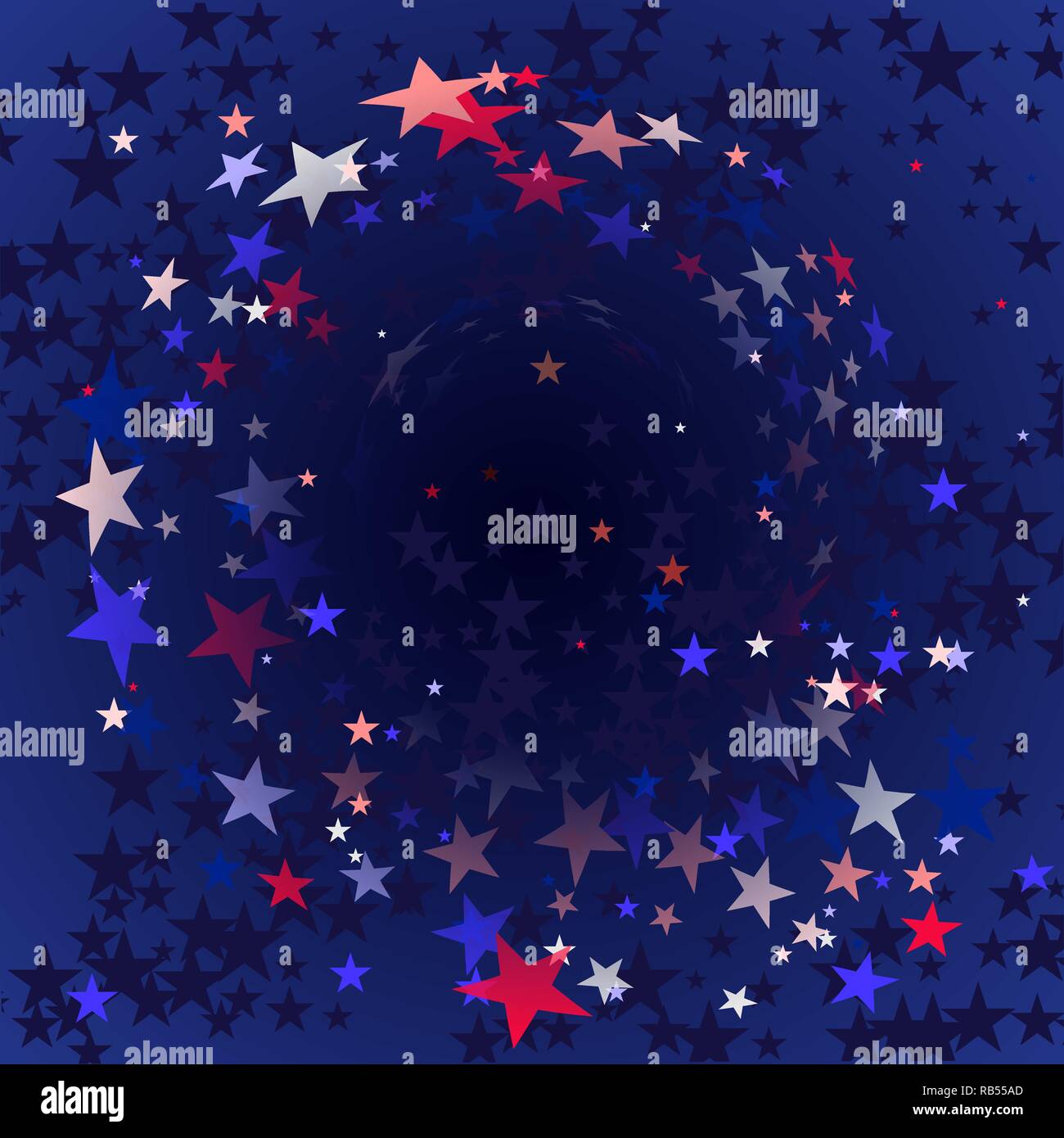 Usa colors stars abstract Stock Vector Images - Alamy