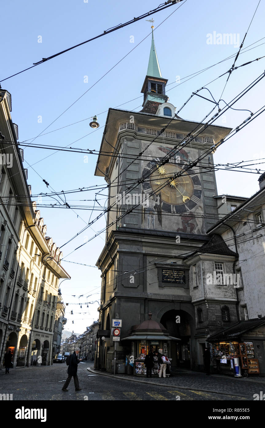 The 13th century Zytglogge Clock Tower is one of Bern's most ...