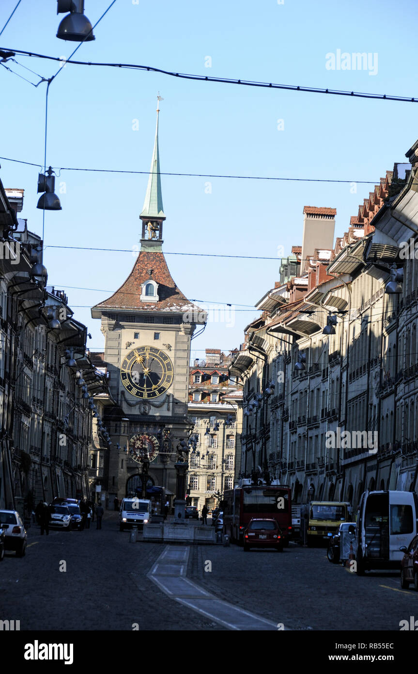 The 13th century Zytglogge Clock Tower is one of Bern's most ...