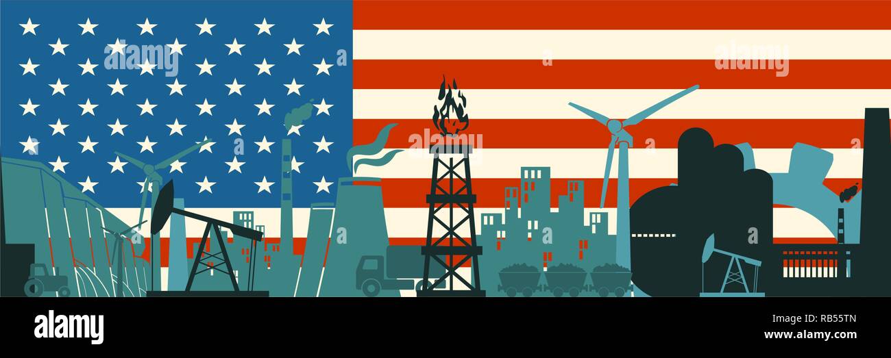 Energy and Power icons set. Header banner Stock Vector Image & Art - Alamy