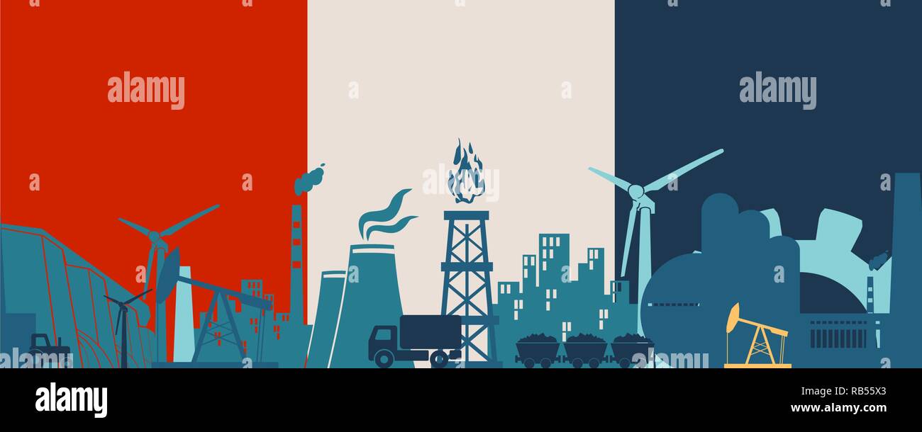 Energy and Power icons set. Header banner Stock Vector Image & Art - Alamy