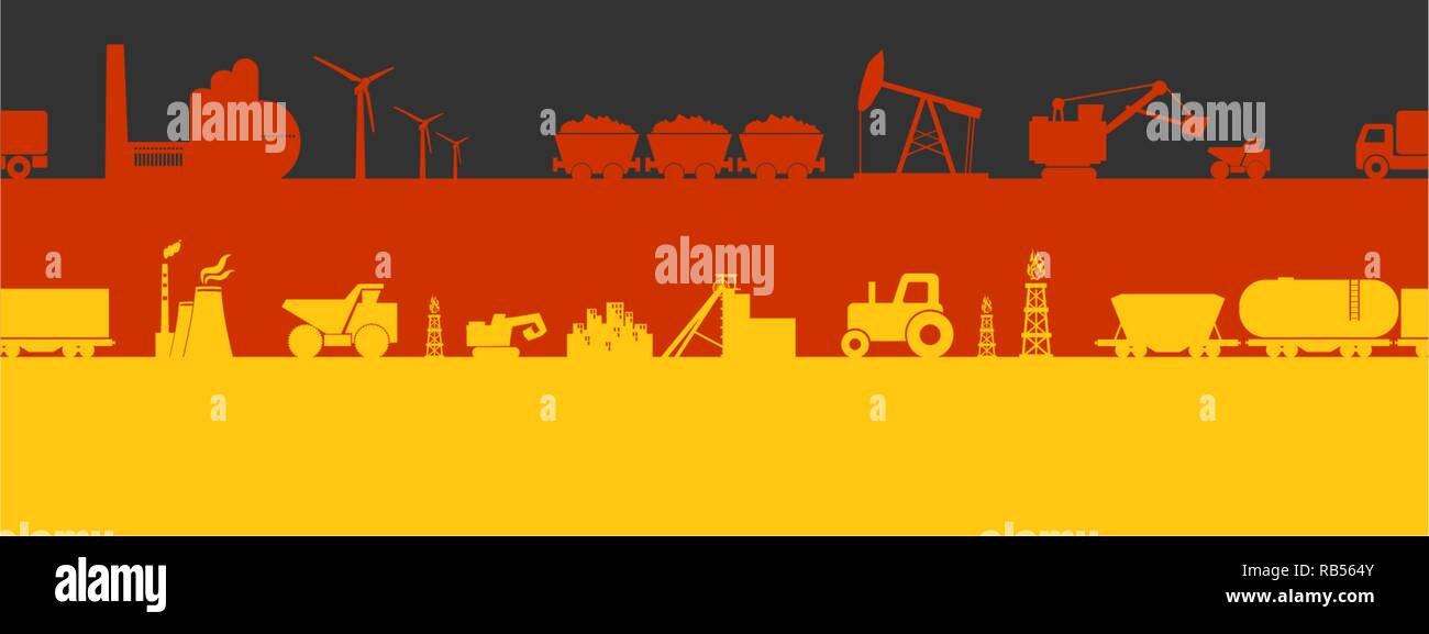 Energy and Power icons set. Header banner Stock Vector Image & Art - Alamy