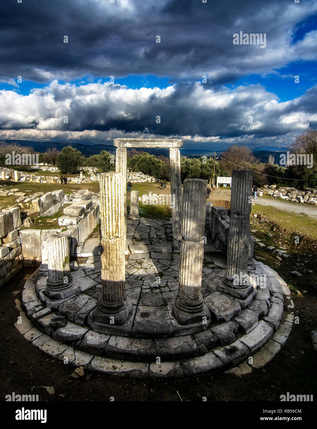 lagina ancient city Stock Photo - Alamy
