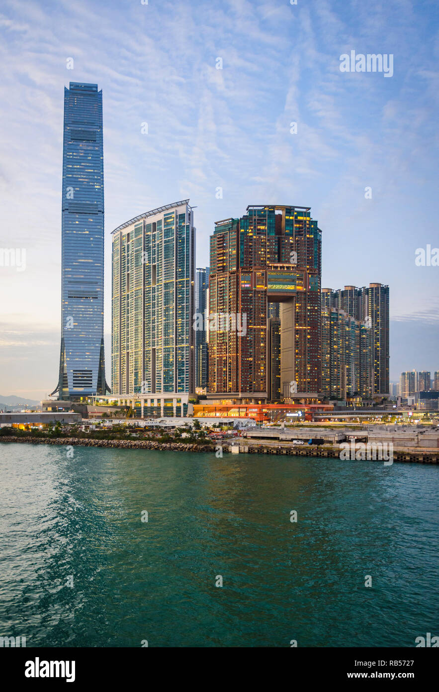 Hong Kong development of Union Square including the International ...