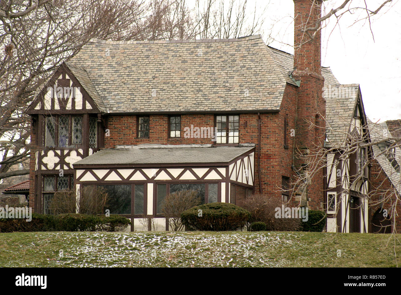 Beautiful homes in Cleveland, Ohio, USA Stock Photo - Alamy