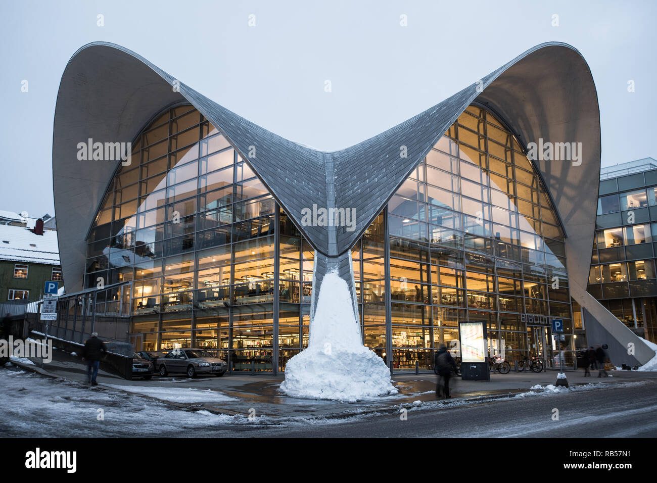 Tromso Library, Norway Stock Photo - Alamy