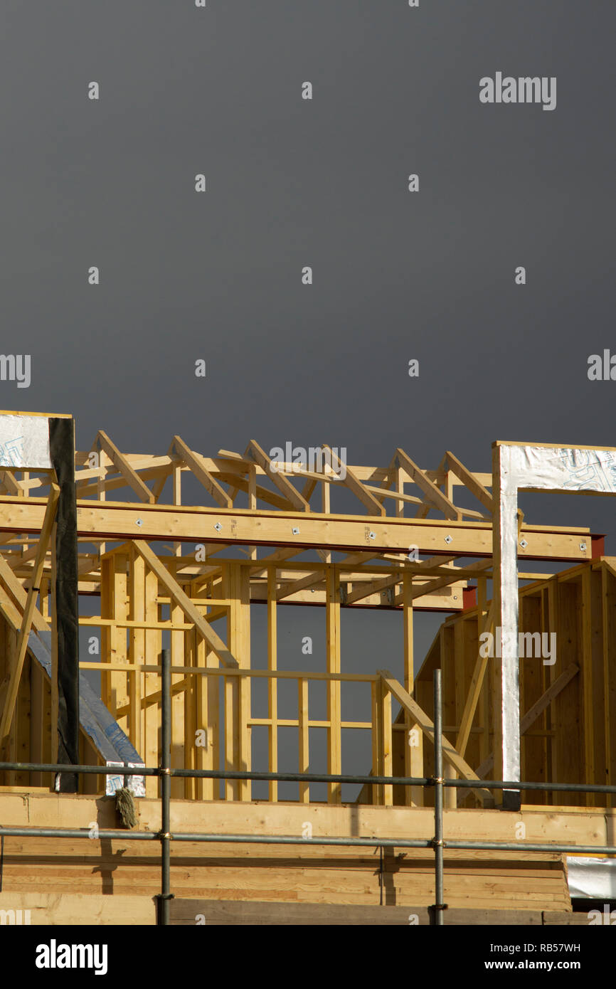 new build housing UK Stock Photo - Alamy