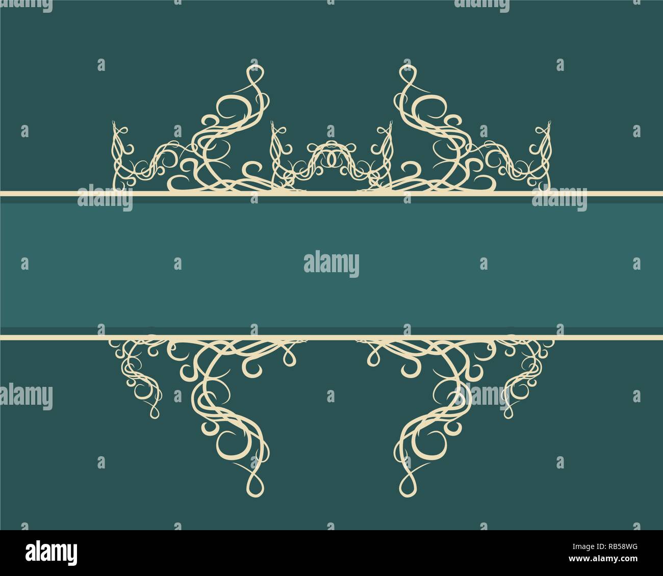 Vintage background of invitation card Stock Vector Image & Art - Alamy