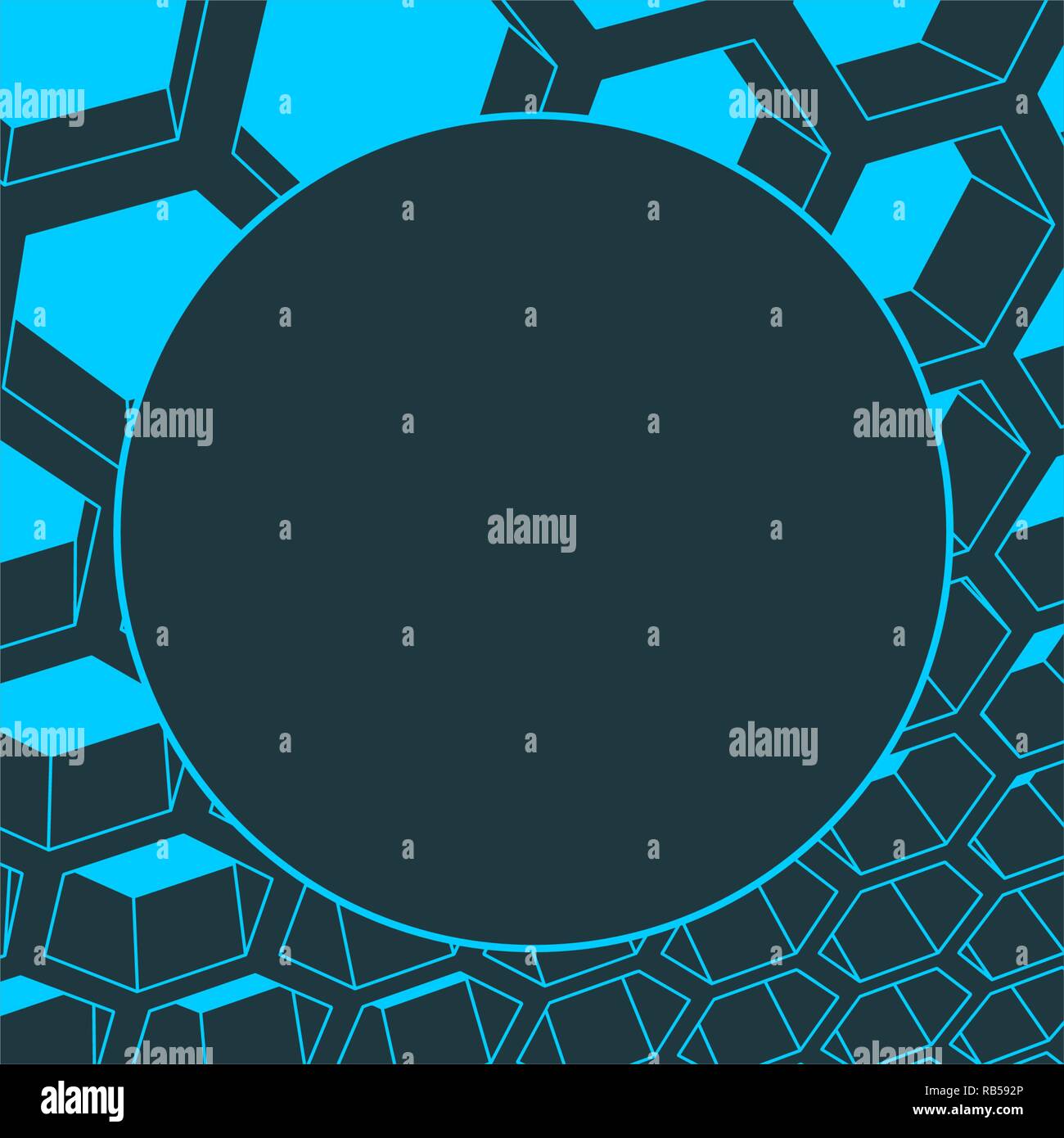 Round text space Stock Vector Image & Art - Alamy