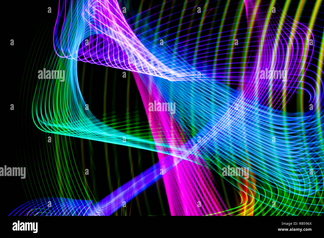Colorful Neon Stripes