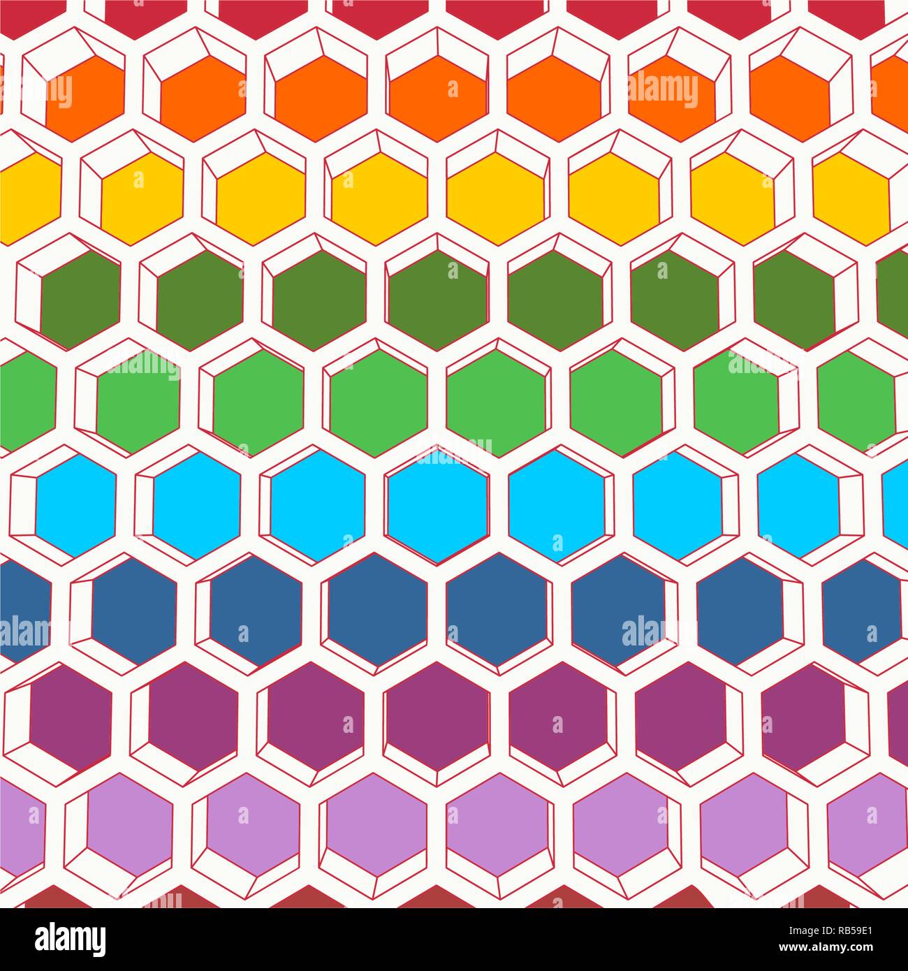 Abstract honeycomb background Stock Vector Image & Art - Alamy
