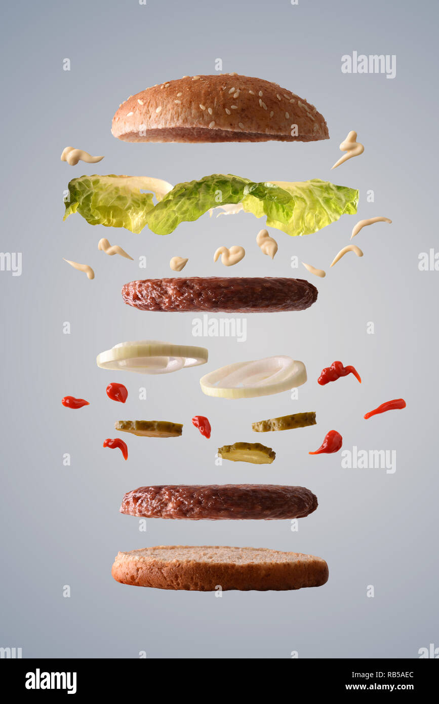 Exploded view parts hi-res stock photography and images - Alamy