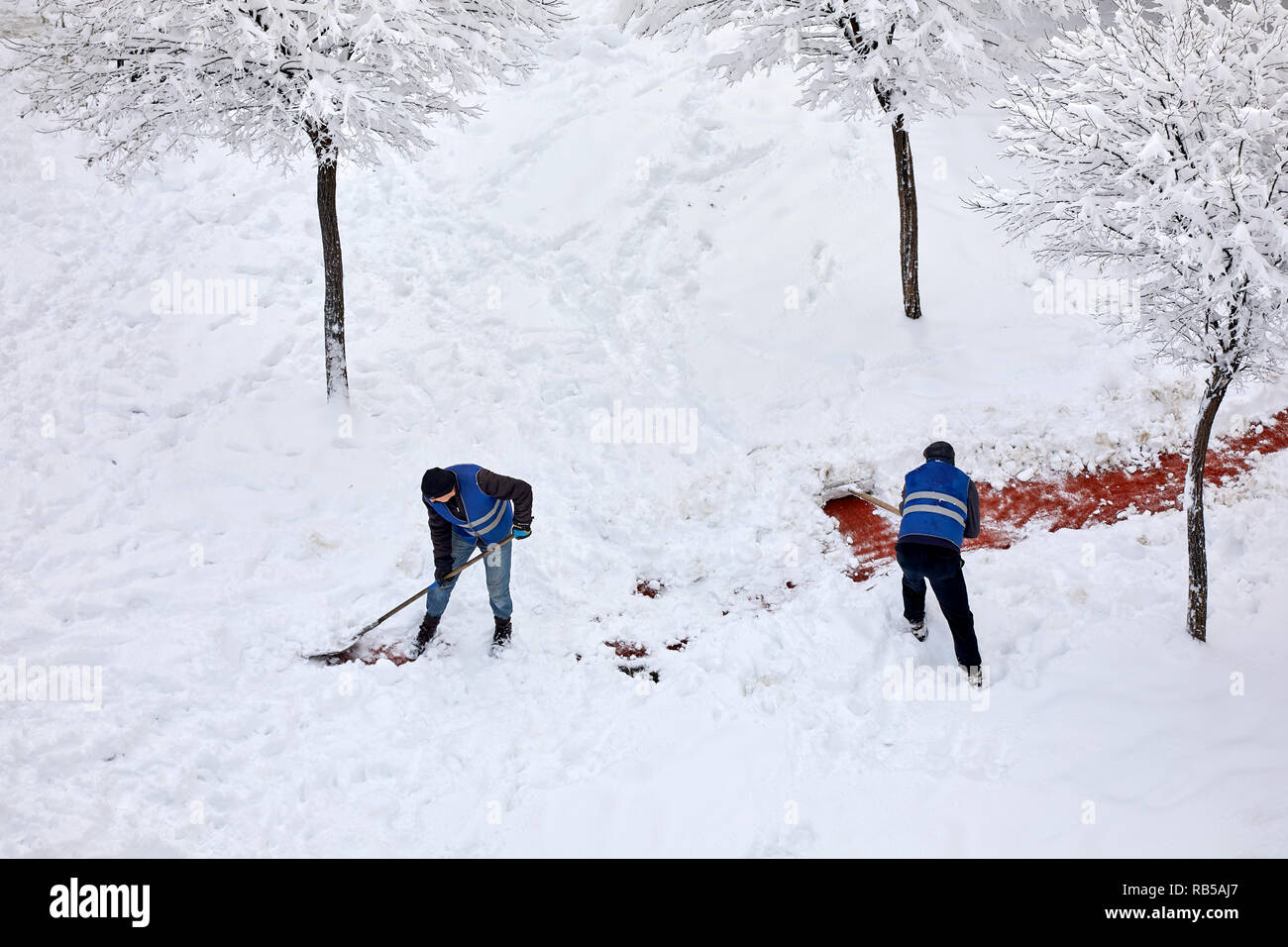 Work uniform male man winter hi-res stock photography and images - Alamy