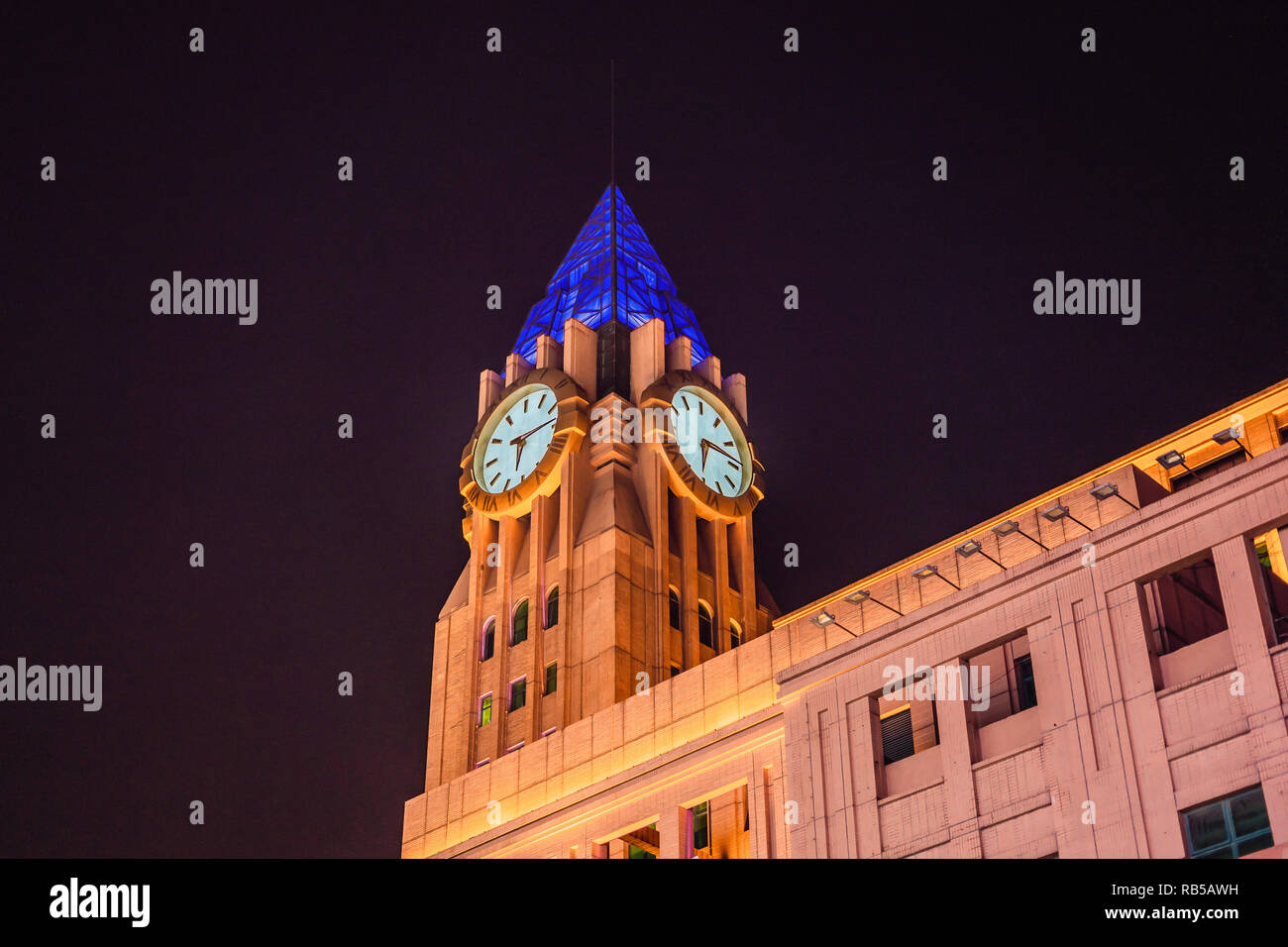 Beijing clock tower hi-res stock photography and images - Alamy
