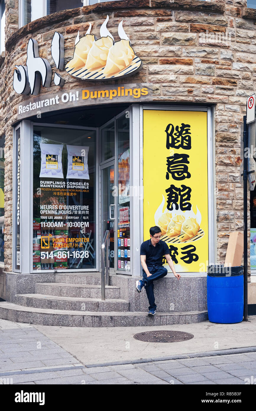 Young chinese man smokes hi-res stock photography and images - Alamy