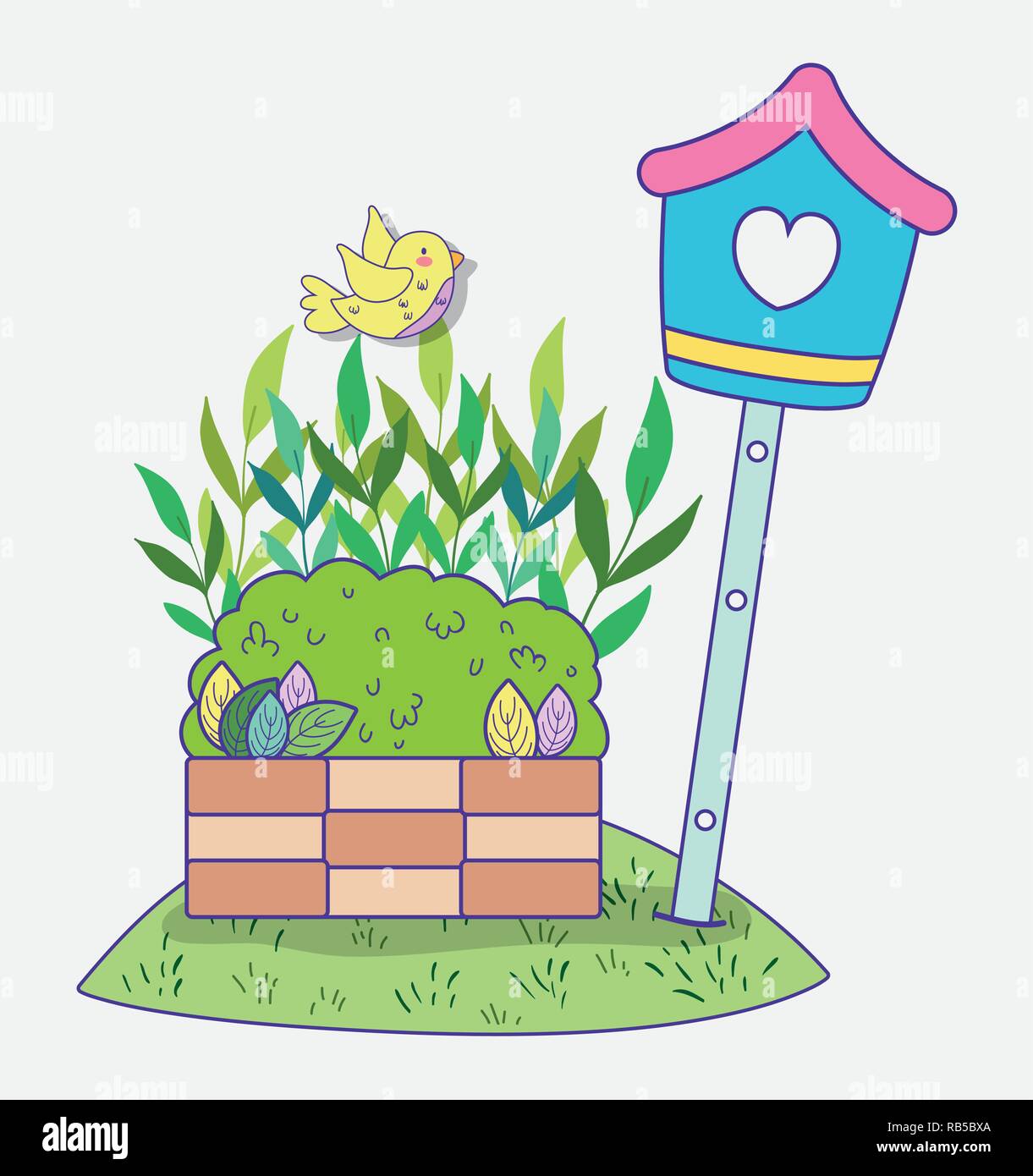 Tree mailbox Stock Vector Images - Alamy