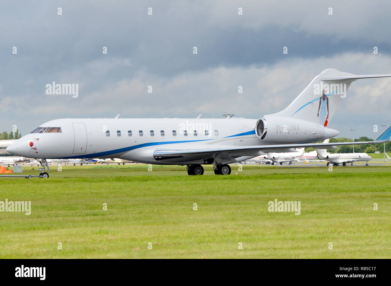 Bombardier bd 700 1a11 hi-res stock photography and images - Alamy