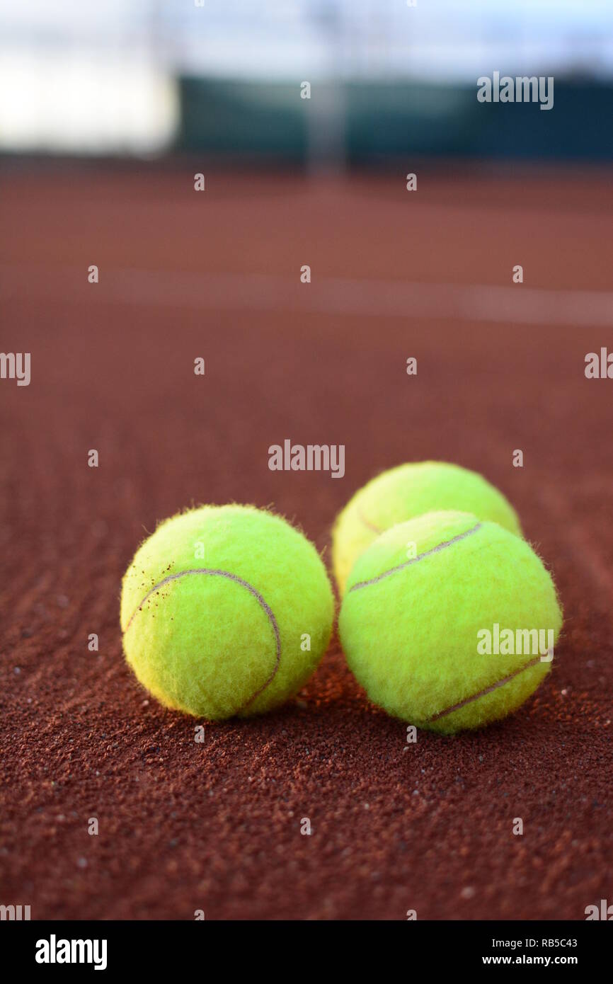 Roland garros tennis balls hi-res stock photography and images - Alamy