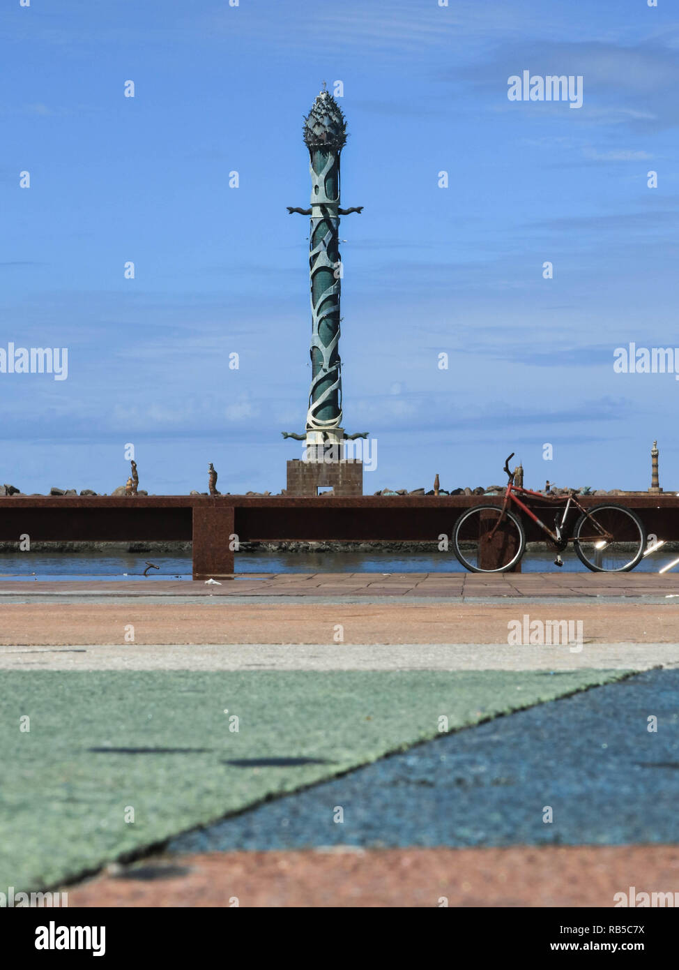 Photos taken on a tour in Recife at the famous Marco Zero, where it all ...