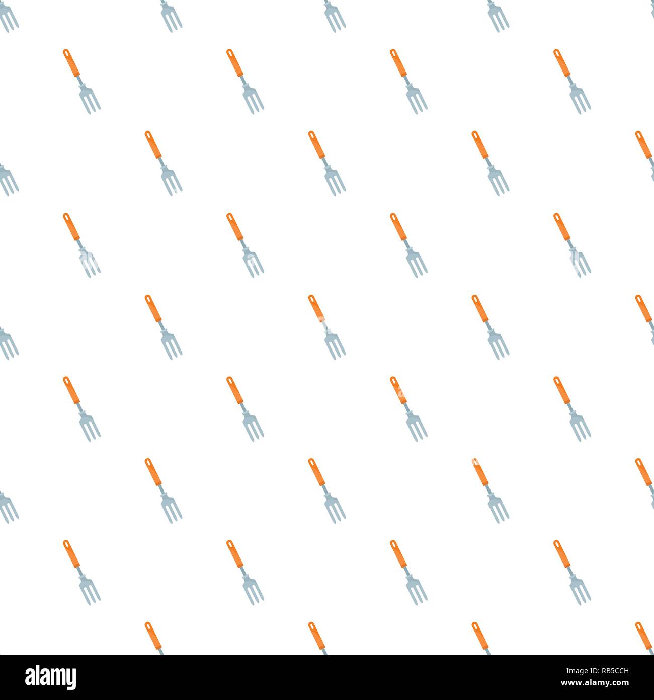 Plant rake pattern seamless vector repeat for any web design Stock ...