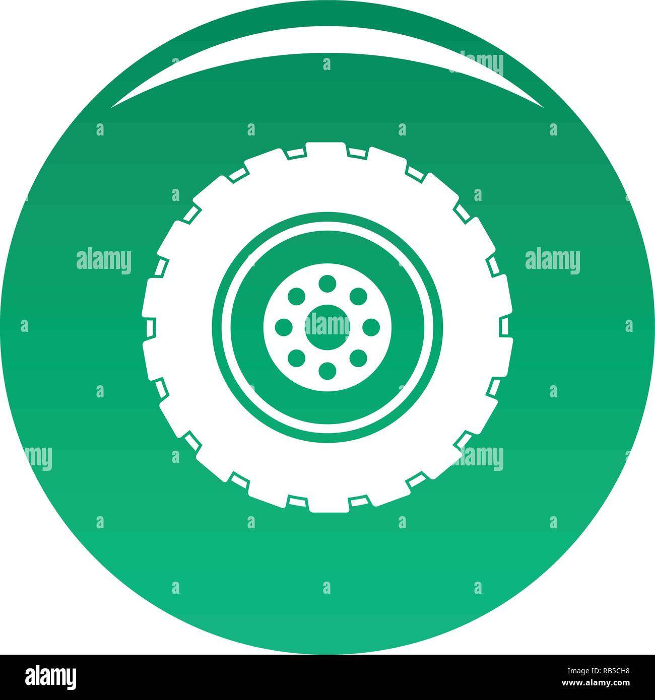 Repairing tire icon. Simple illustration of repairing tire vector icon ...