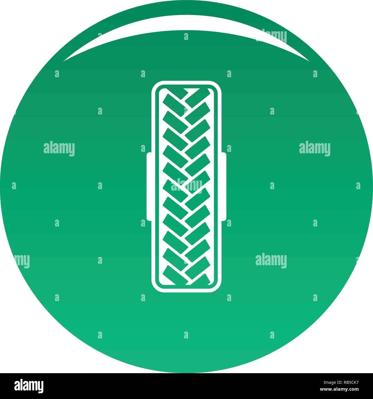 Tread pattern icon. Simple illustration of tread pattern vector icon ...