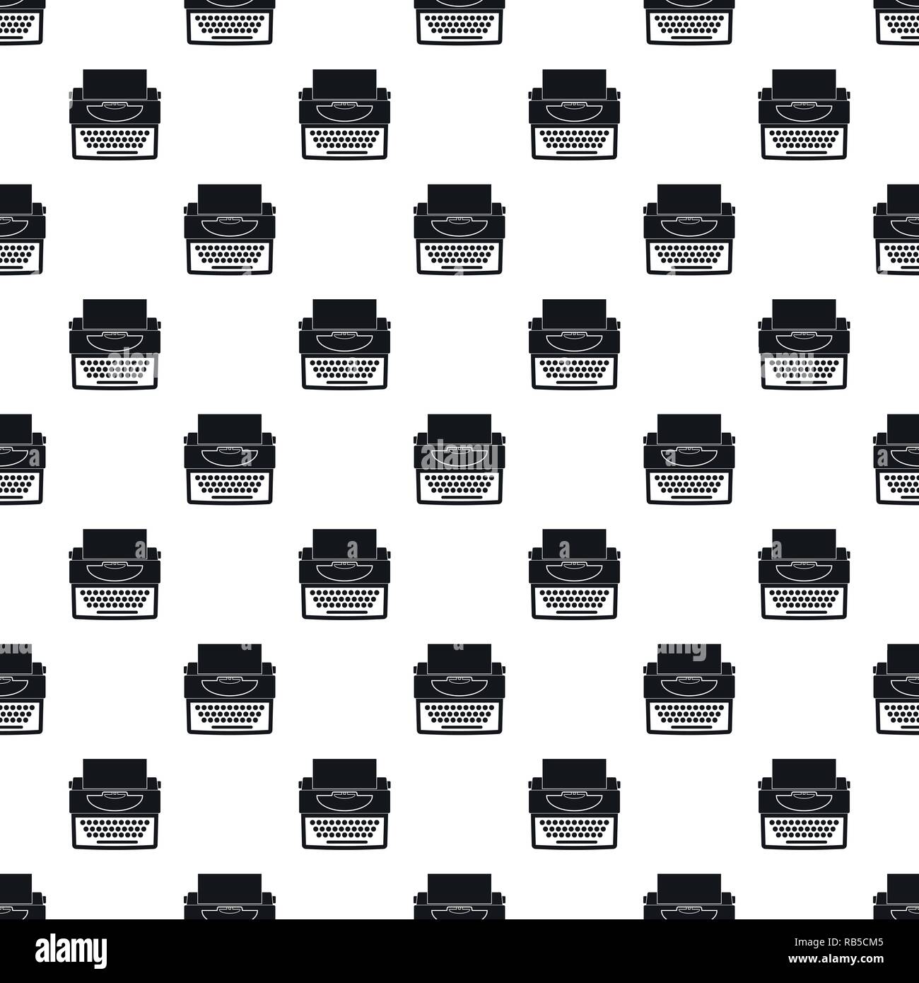 New typewriter pattern seamless vector repeat geometric for any web ...