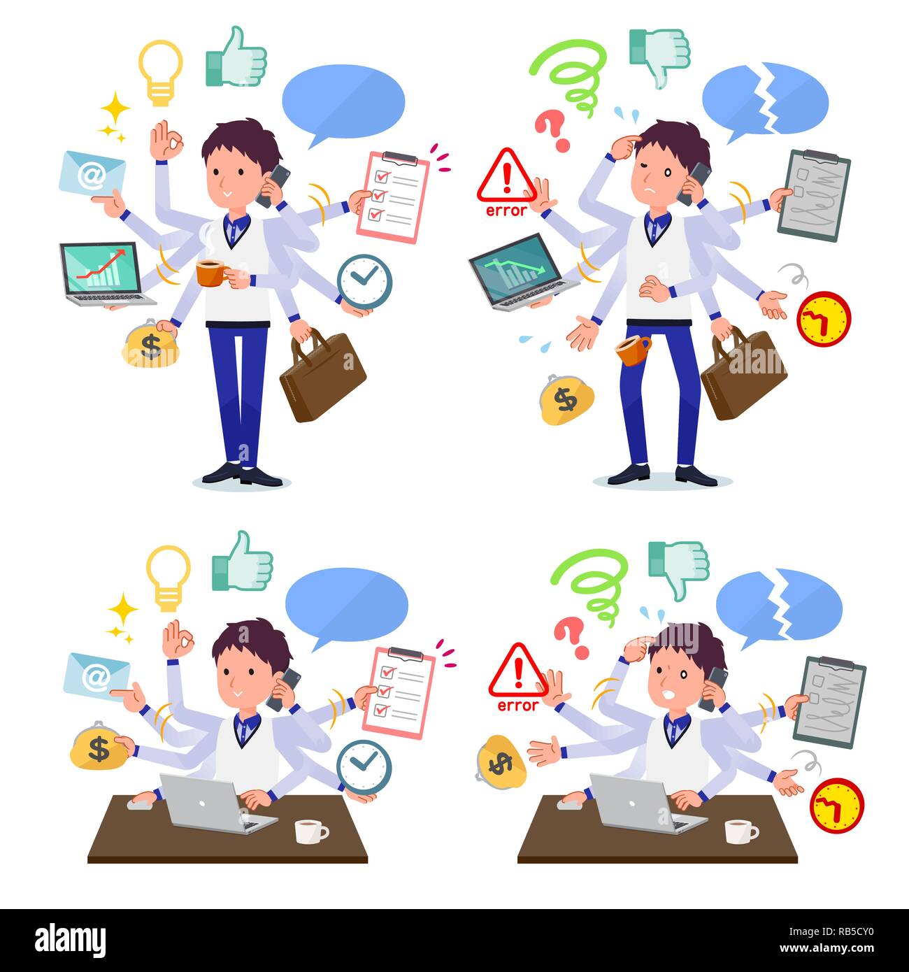 Customer service desk in store Cut Out Stock Images & Pictures - Alamy