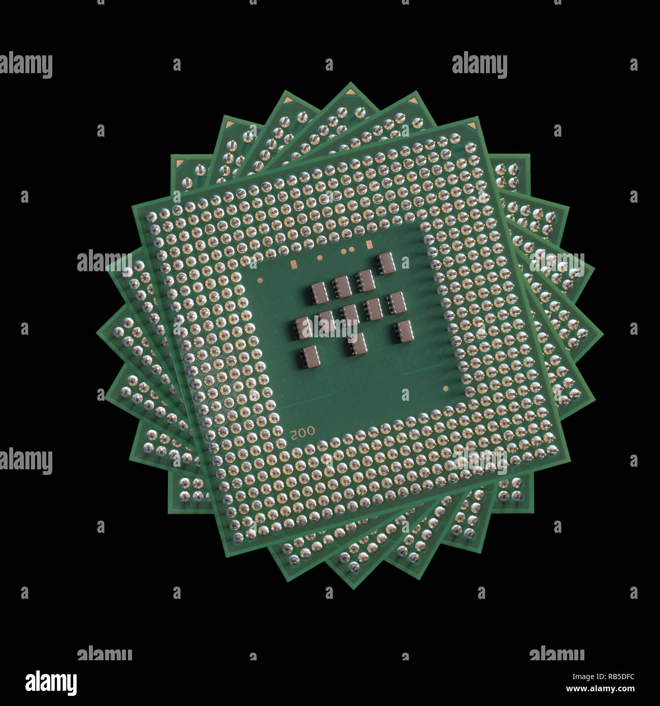 Cpu microprocessor icon hi-res stock photography and images - Alamy
