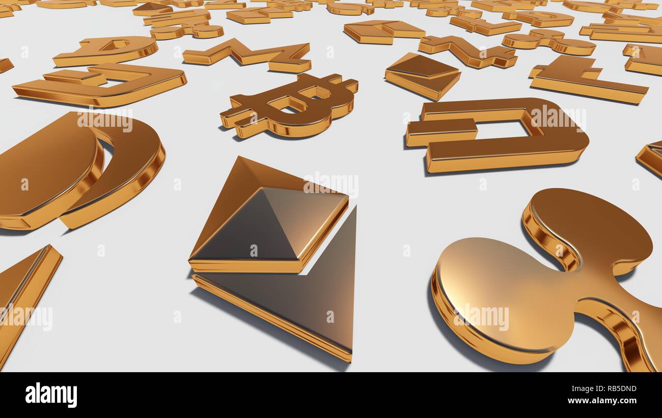 Gold symbols hi-res stock photography and images - Alamy