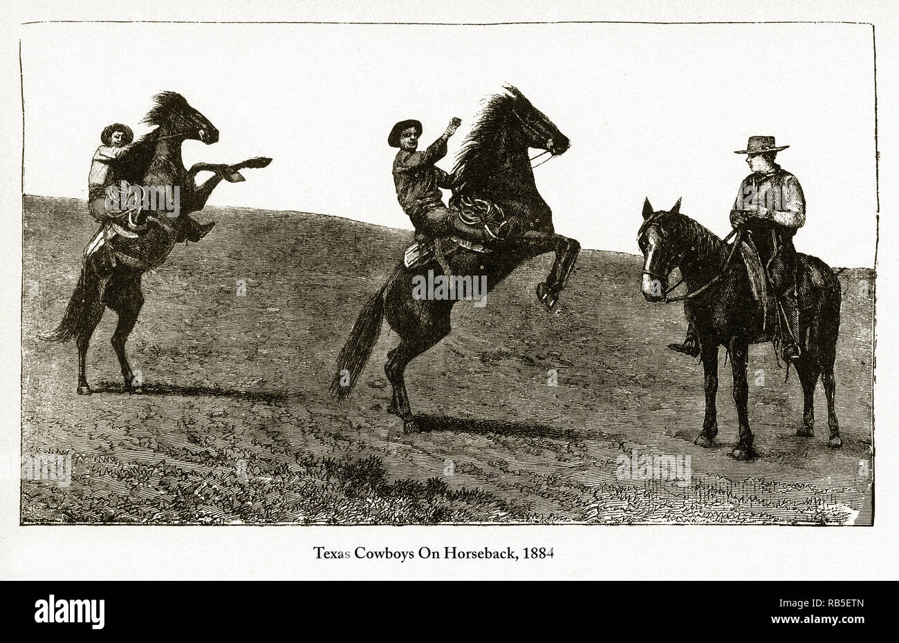 Texas cowboy 19th century hi-res stock photography and images - Alamy