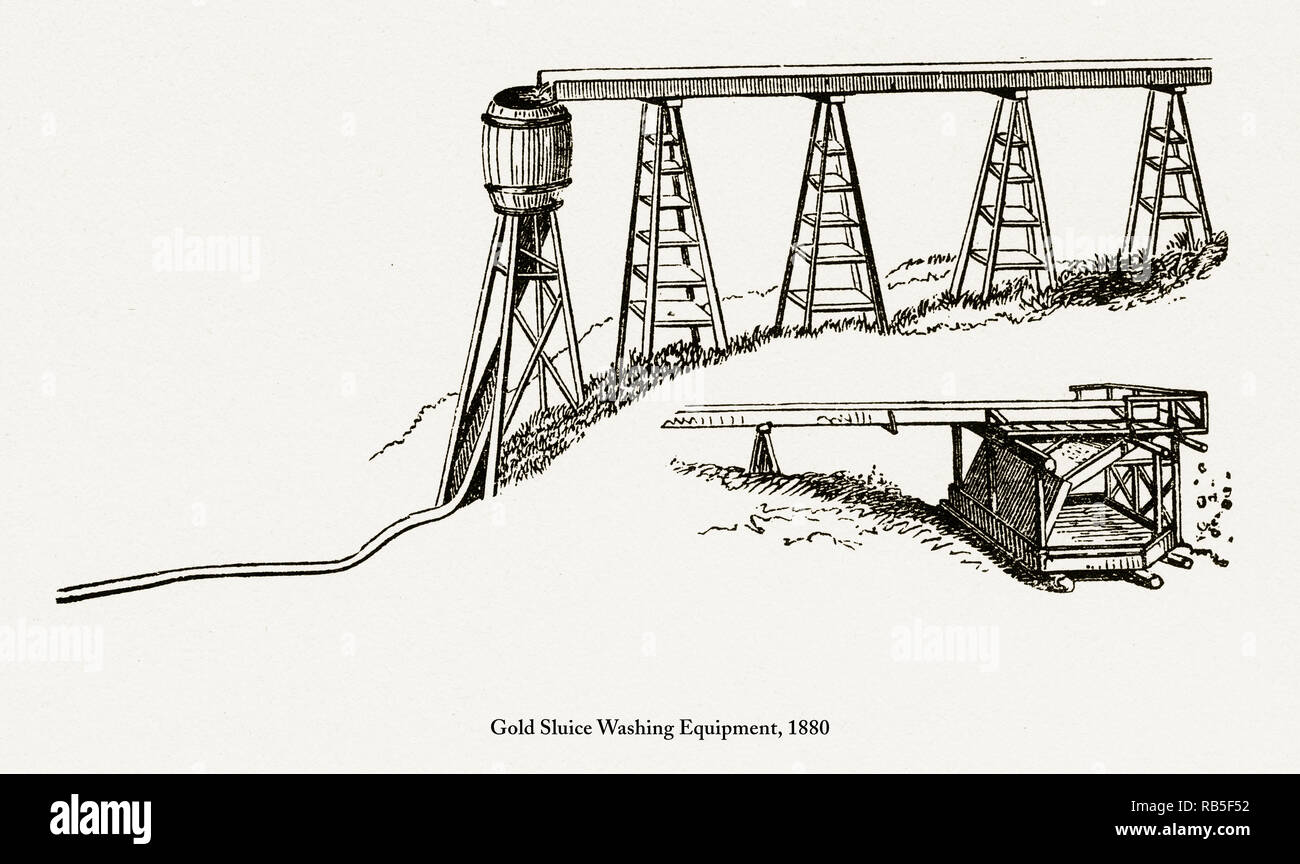 Victorian mining equipment hi-res stock photography and images - Alamy