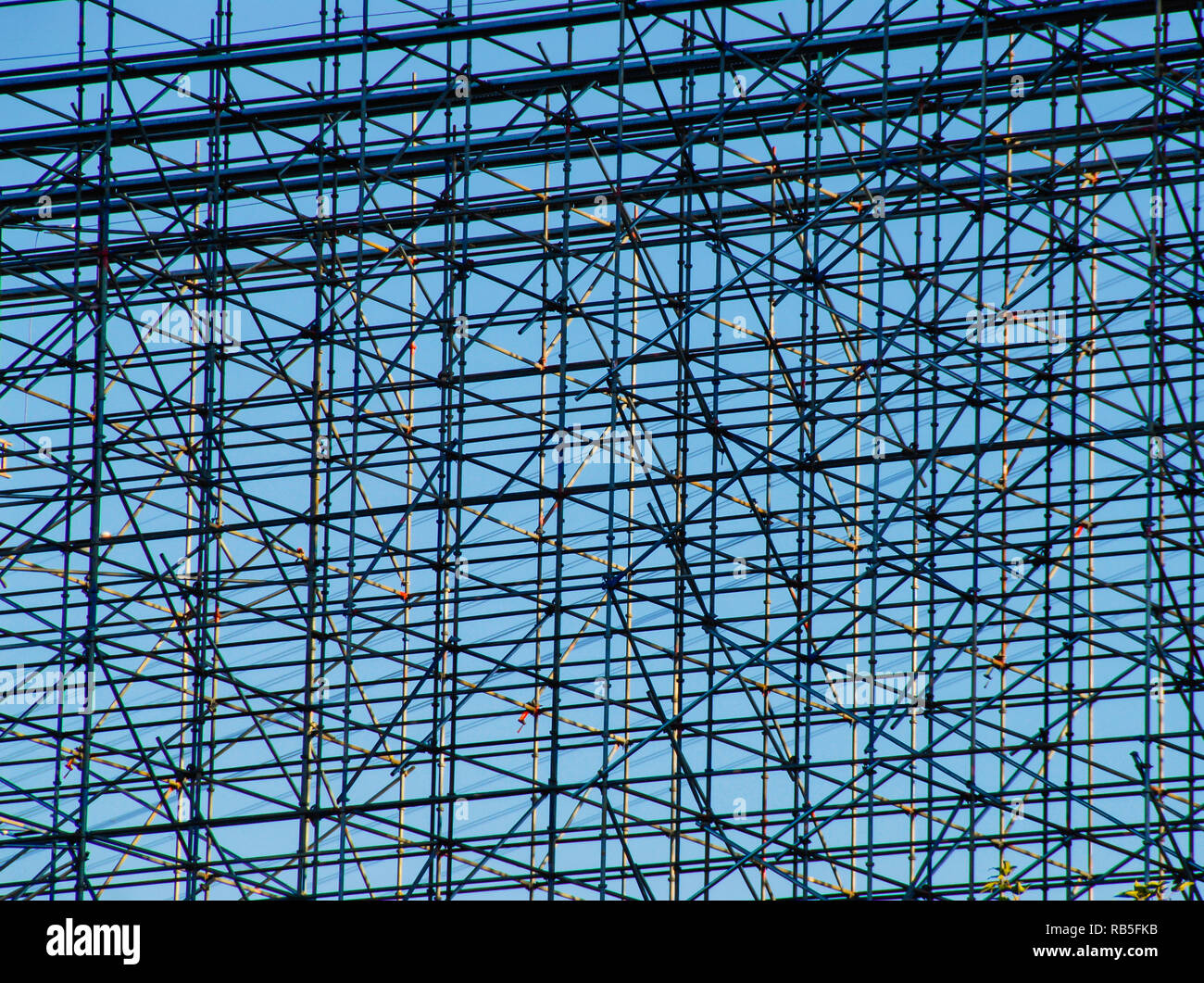 Industrial Scaffold Steel Framework Structure Stock Photos & Industrial ...