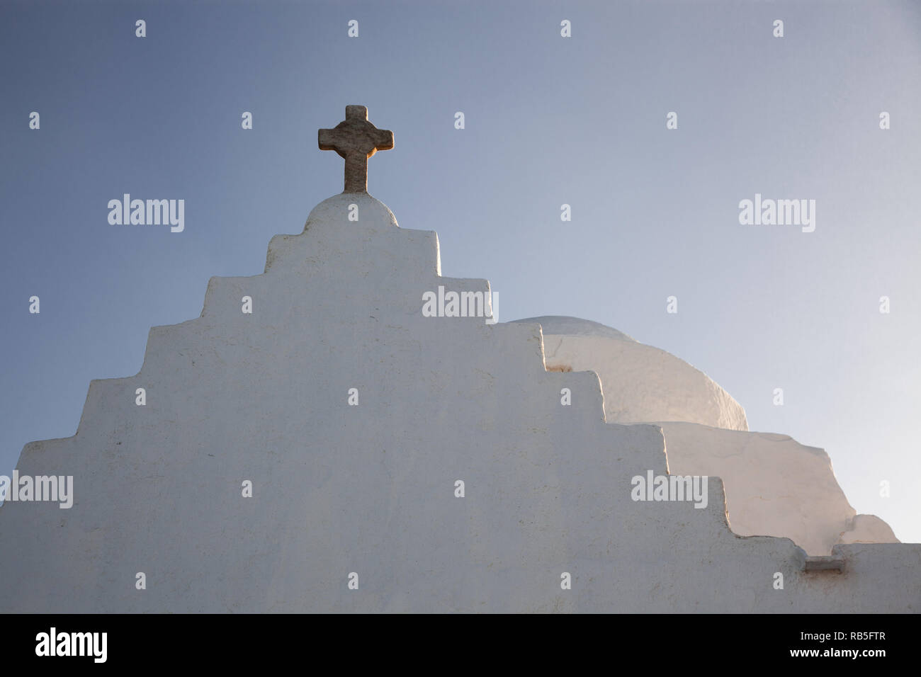 minimalist greek church detail Stock Photo - Alamy