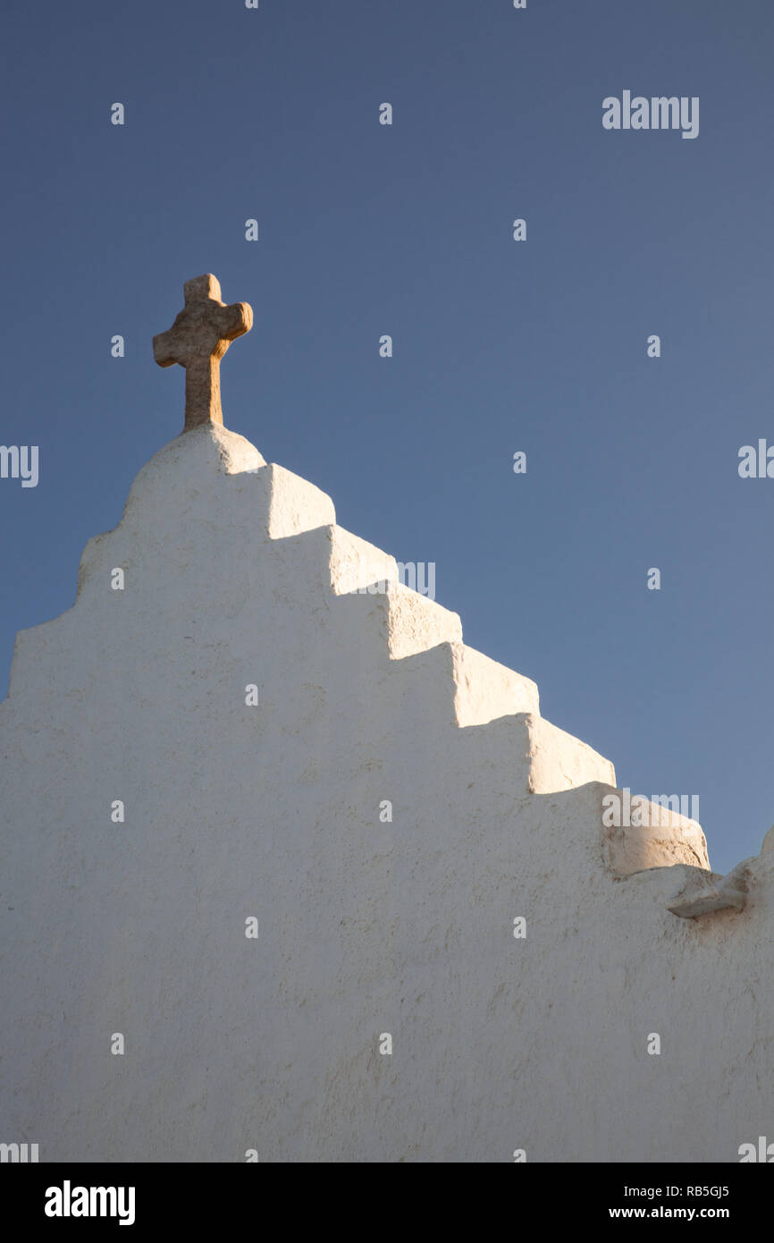 minimalist greek church detail Stock Photo - Alamy