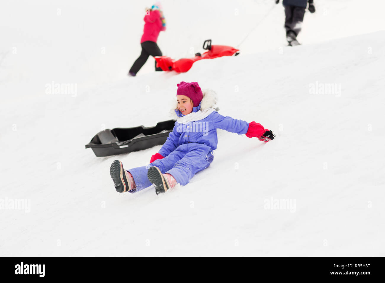Person falling down group hi-res stock photography and images - Alamy