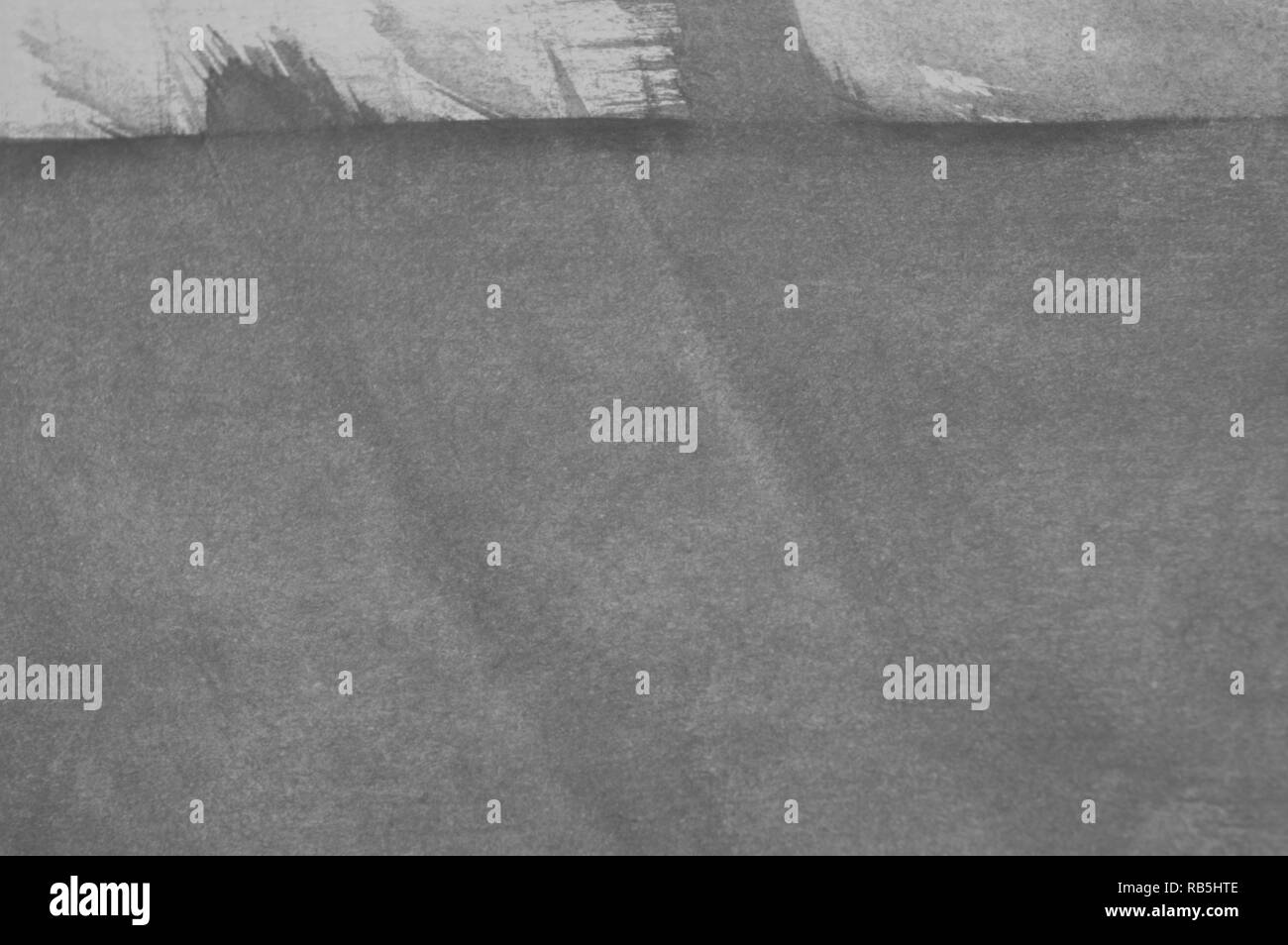 Black and white abstract background. Watercolor painting. Colorless ...