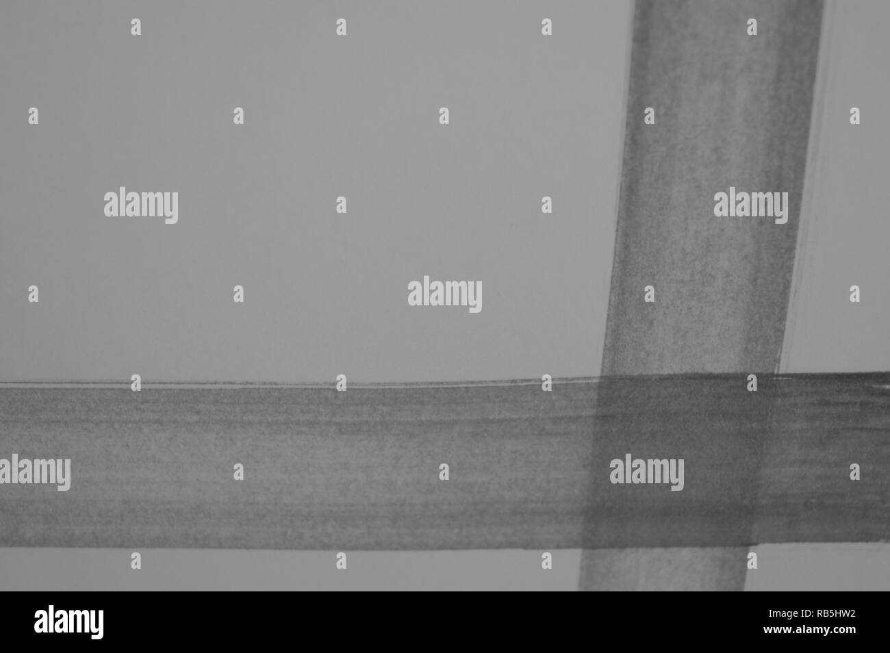 Black and white abstract background. Watercolor painting. Colorless ...