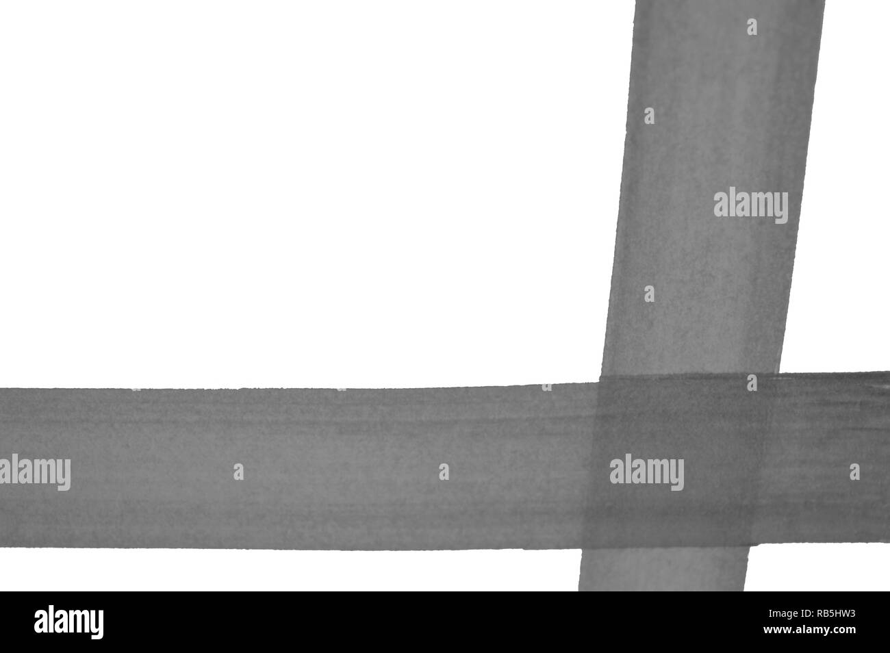 Black and white abstract background. Watercolor painting. Colorless ...