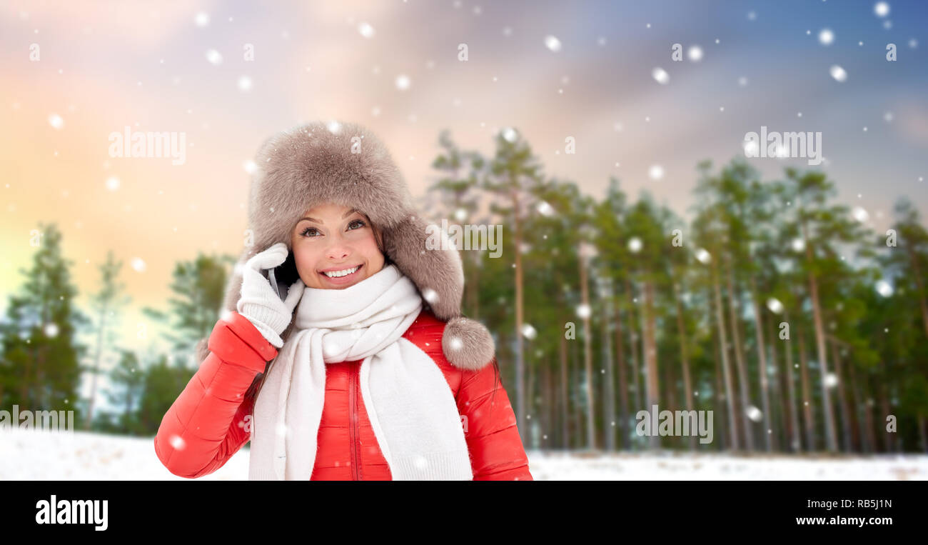 Forest calling phone hi-res stock photography and images - Alamy