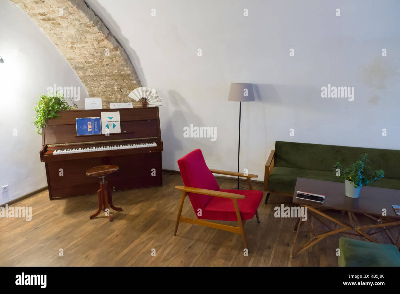 premises inside the hotel located in the monastery Stock Photo - Alamy