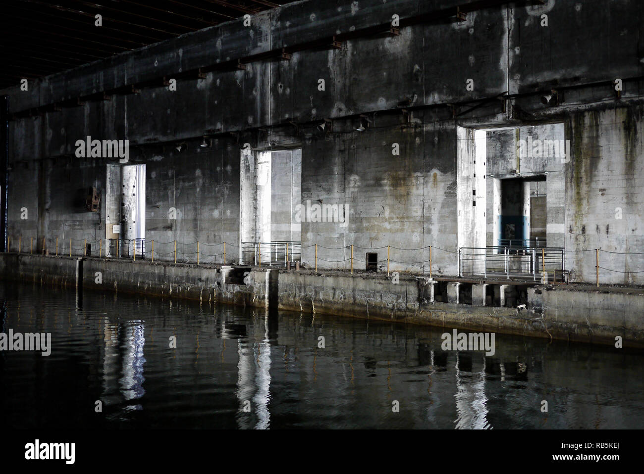 German WWII Submarine Base, Bordeaux, Gironde, France Stock Photo - Alamy