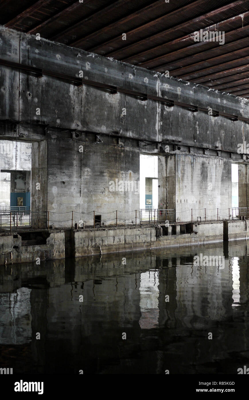 German WWII Submarine Base, Bordeaux, Gironde, France Stock Photo - Alamy