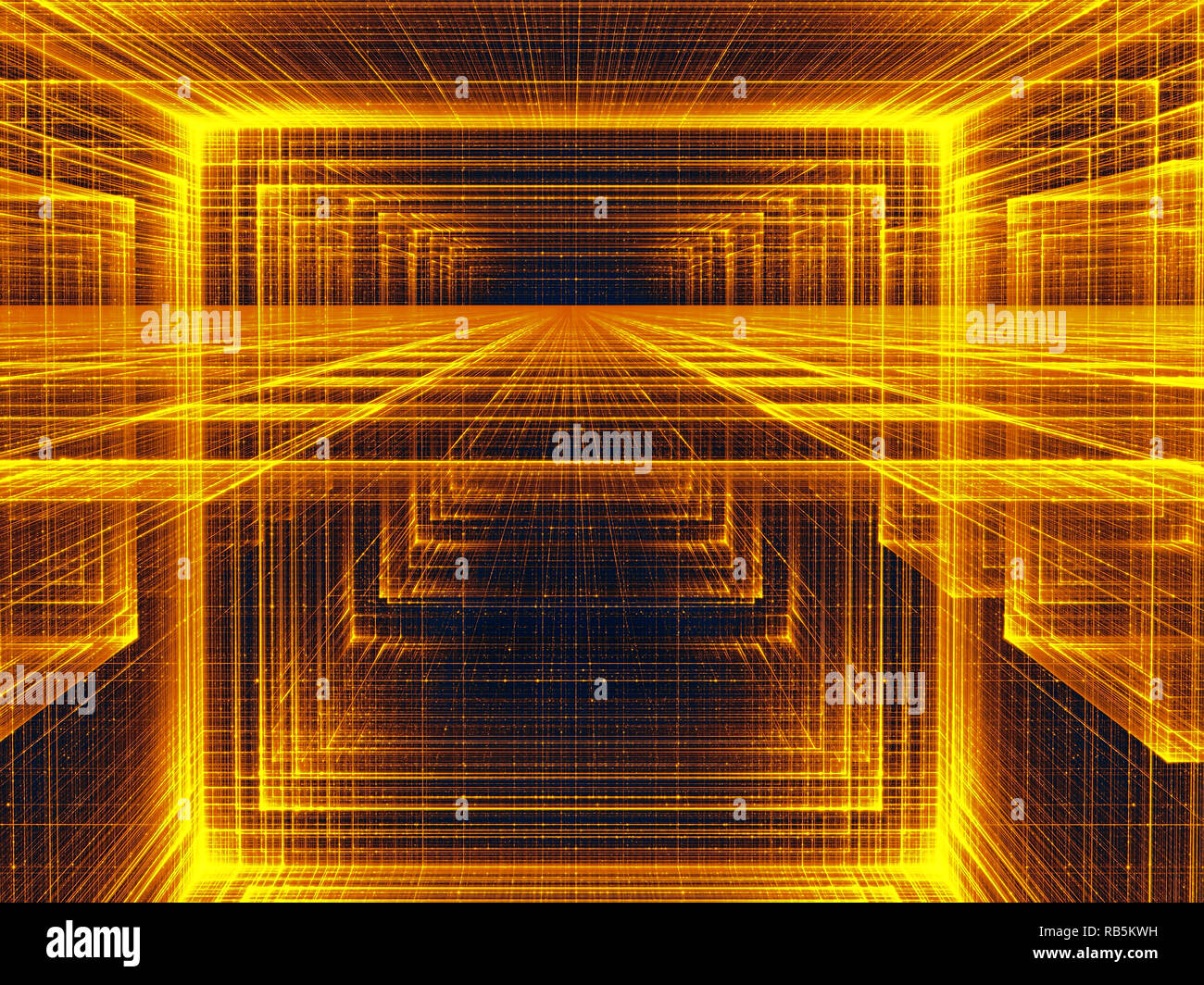 Orange Portal Wallpaper