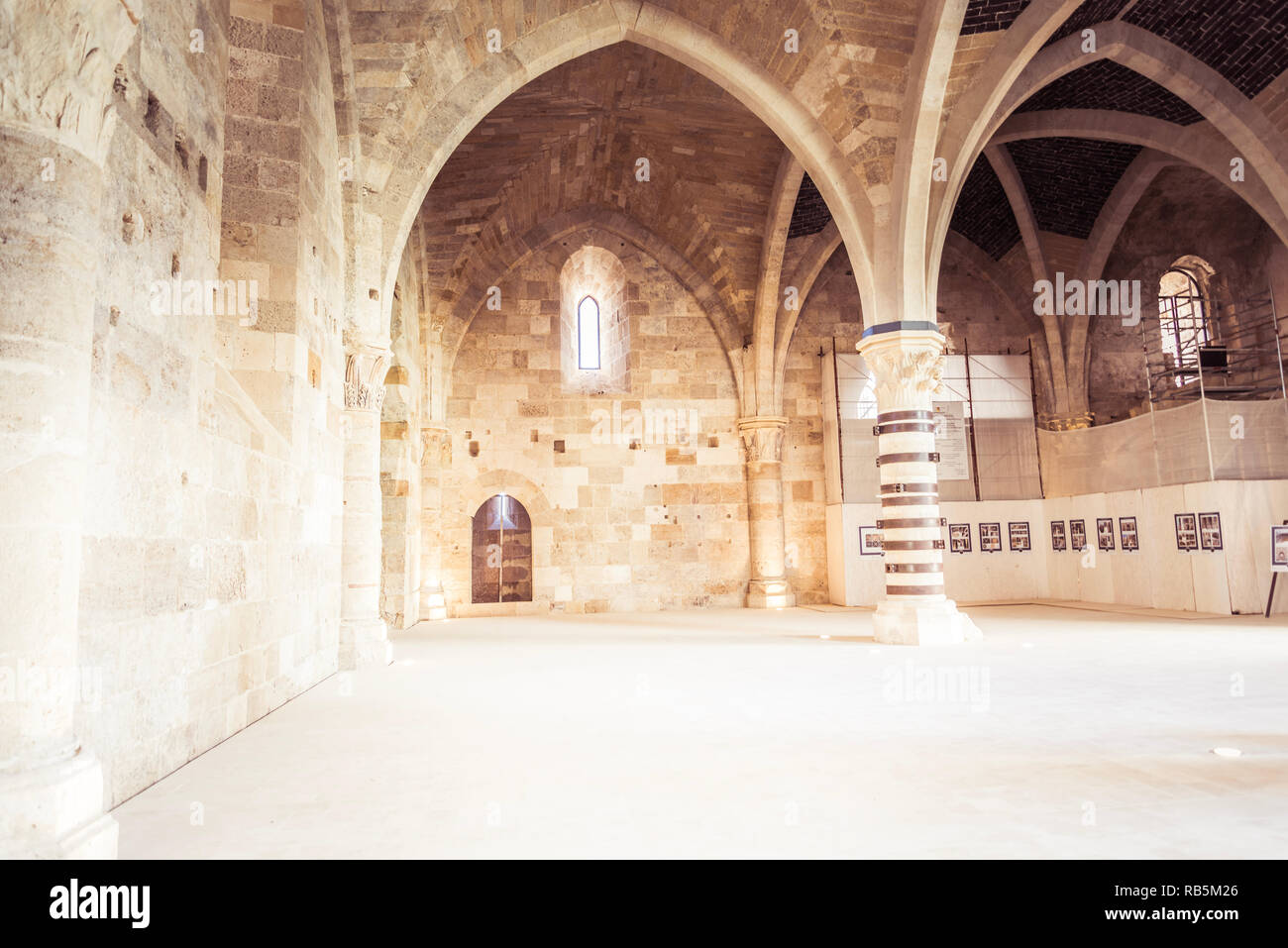 Old church interior Stock Photo - Alamy