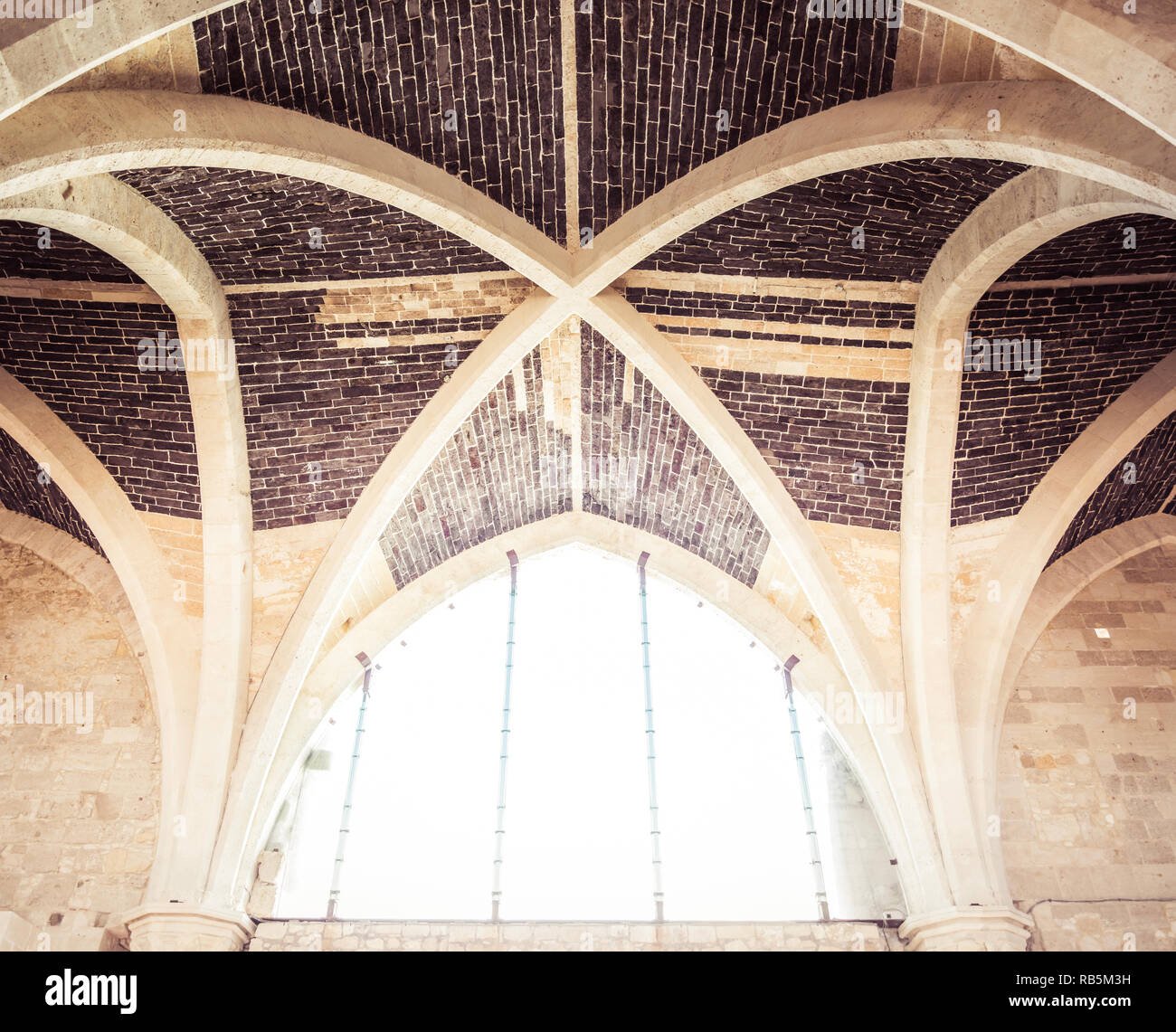 Old church interior Stock Photo - Alamy