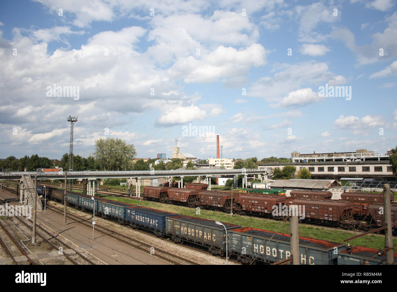 Soviet railway tracks hi-res stock photography and images - Alamy