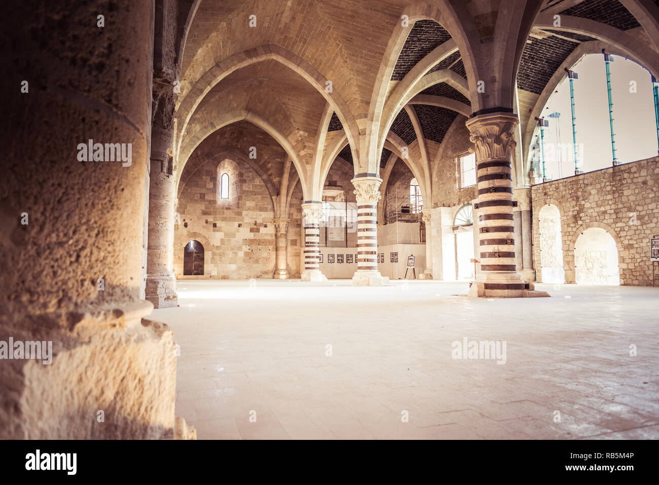 Old church interior Stock Photo - Alamy