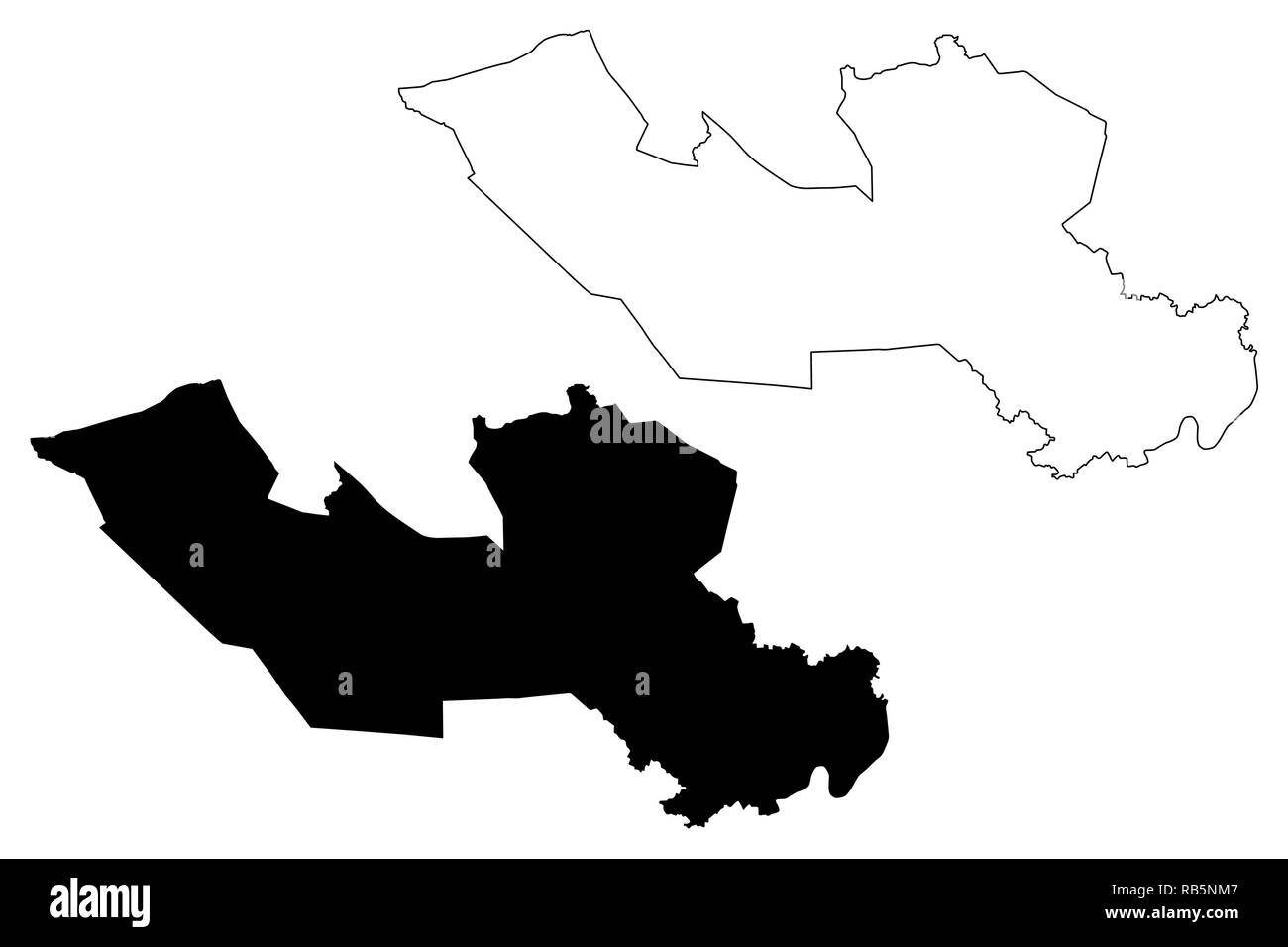Long An Province (Socialist Republic of Vietnam, Subdivisions of ...