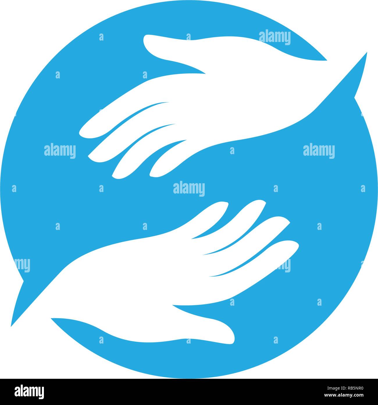 Hand care logo and symbols vector Stock Vector Image & Art - Alamy